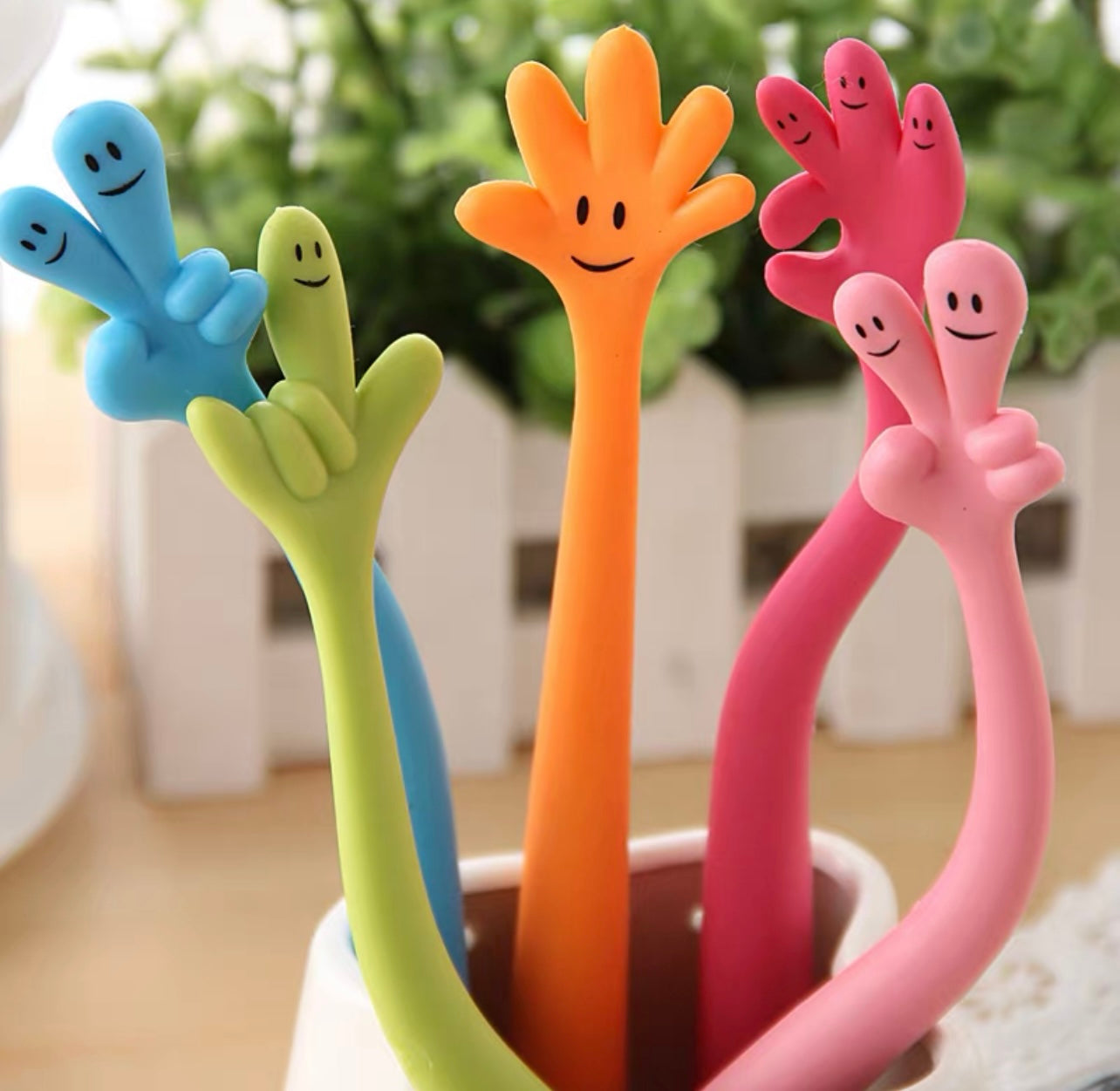 Bendable Finger Pen | Cute Pens | Party Bag Fillers | Milky Panda