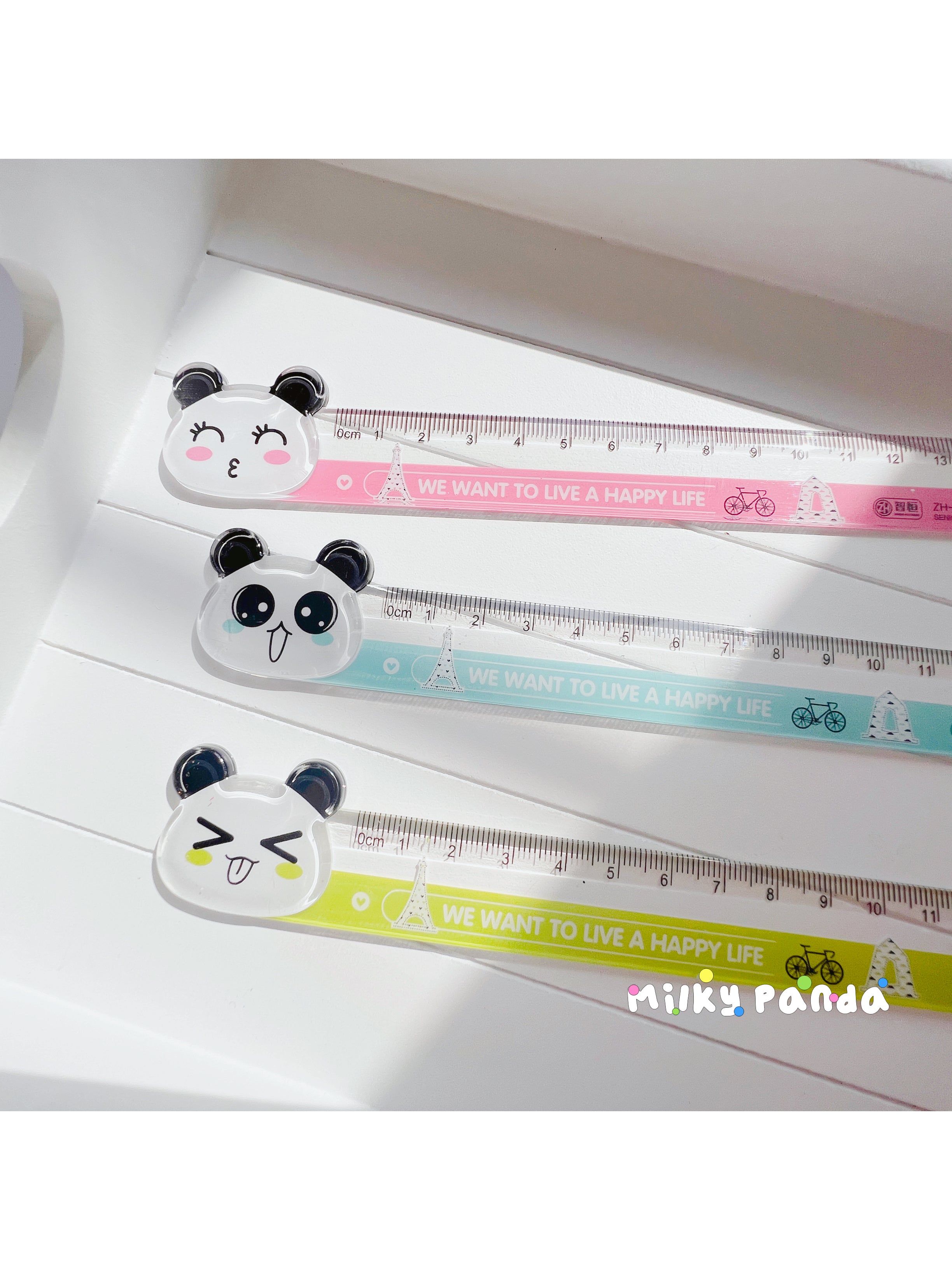 Panda Ruler | Kawaii Stationery | Party Bag Fillers | Milky Panda